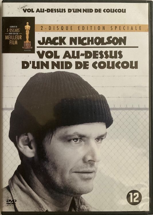 JACK NICHOLSON - VOL AU-DESSUS D'UN NID DE COUCOU (D'occasion) à Poliez ...