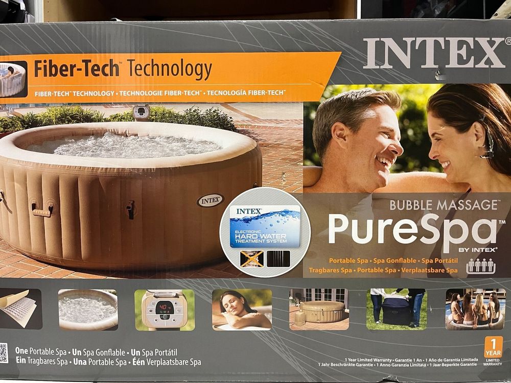 Whirlpool Intex Pure Spa Bubble Massage (Neu und originalverpackt) in ...