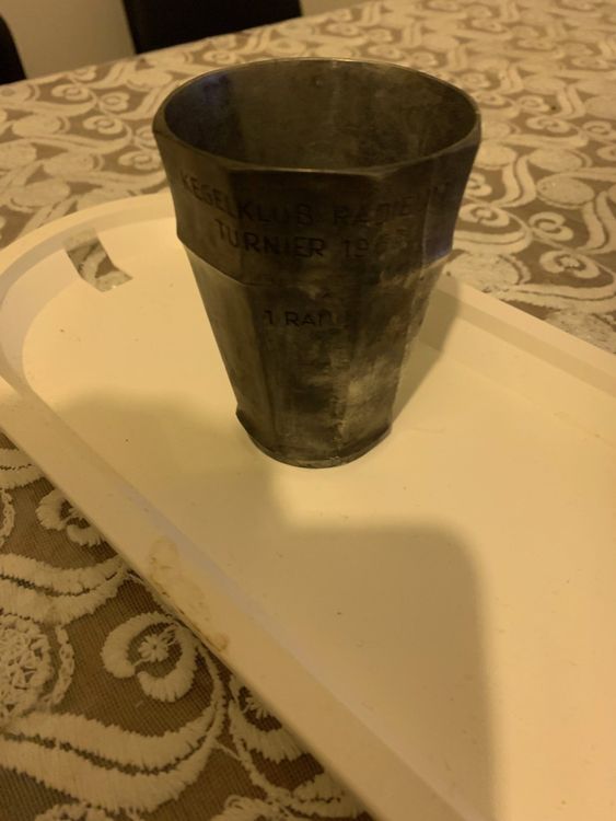 Kegelklub Radium 1968 Sieger Pokal — 285 g — vintage trophy (Gebraucht ...