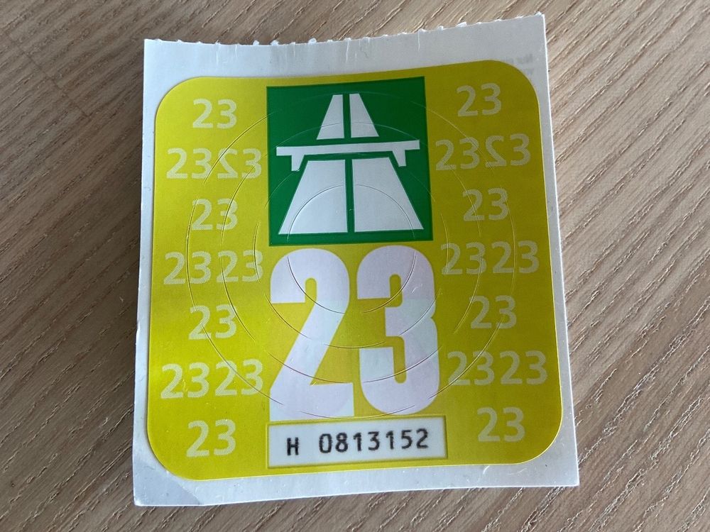 Autobahnvignette 2023 NEU | Kaufen auf Ricardo