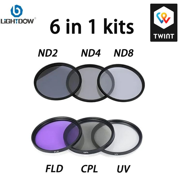 Jeu de filtres 6 en 1, Kits 67mm UV + CPL + FLD + ND 2 4 8 (Neuf avec ...