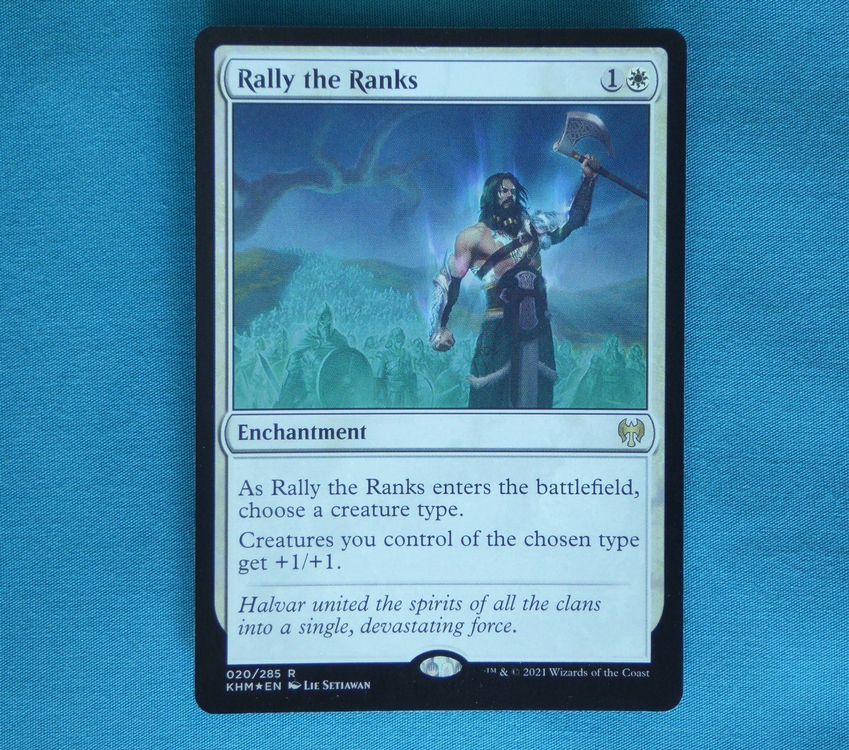 Rally the Ranks - Foil - MTG (Gebraucht) in elgg für CHF 2 – mit ...