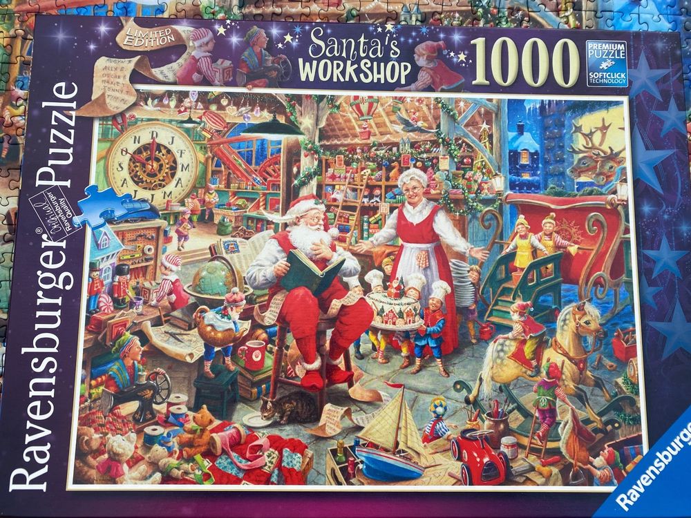 Weihnachtspuzzle 1000tlg Ravensburger | Kaufen auf Ricardo