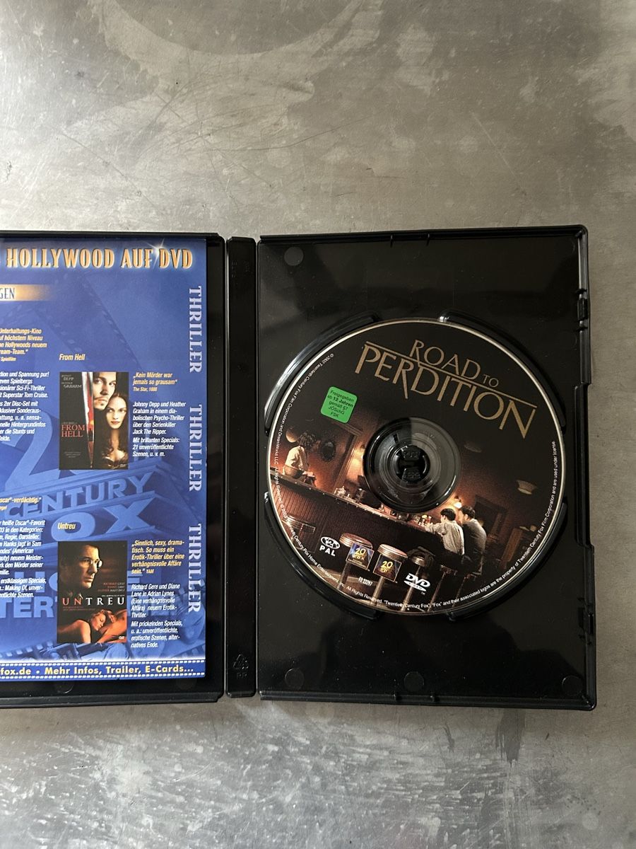 Road To Perdition - DVD - Drama, Thriller, Tom Hanks [2002] (Gebraucht ...