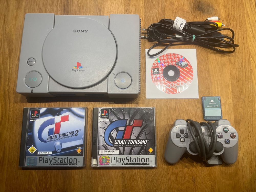 Playstation 1 + Gran Turismo 1 & 2 OVP Ps1 Sony Retro | Kaufen auf Ricardo