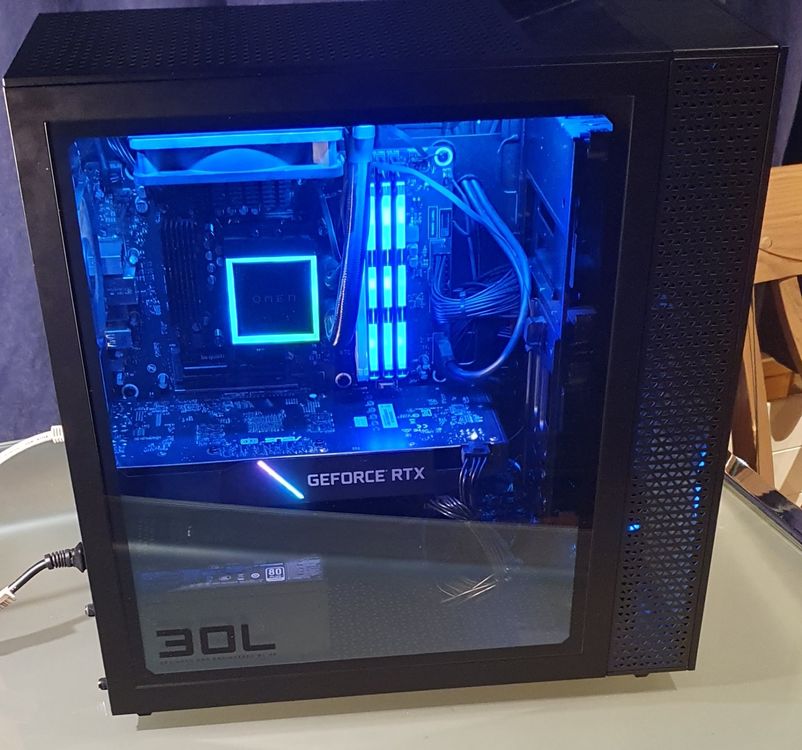 Omen Gaming PC, neuwertig, schnelle RTX Grafikkarte! (Neu (gemäss ...