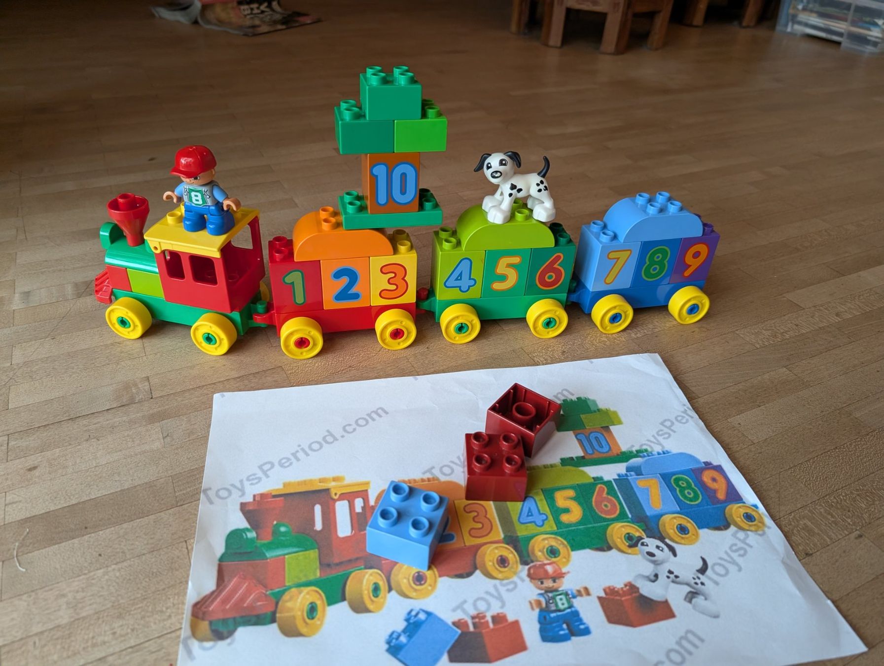 Lego Duplo Mein erster Zug mit Zahlen vollstlständig!🚂🔢🐶 (D'occasion) à ...