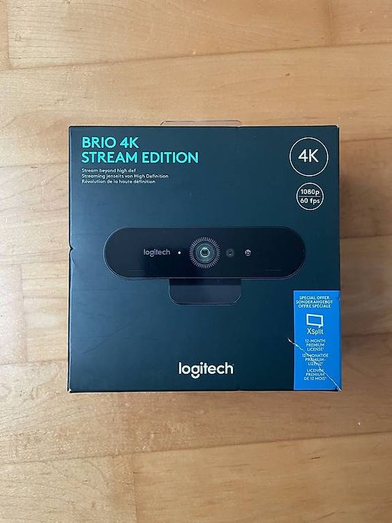 LOGITECH BRIO Stream (960-001194) 1x in Gebrauch (Neu (gemäss ...