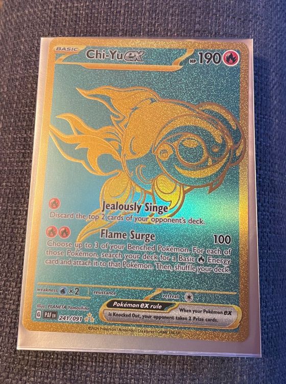 Chi-yu ex Goldcard/Paldean Fates/NM | Kaufen auf Ricardo