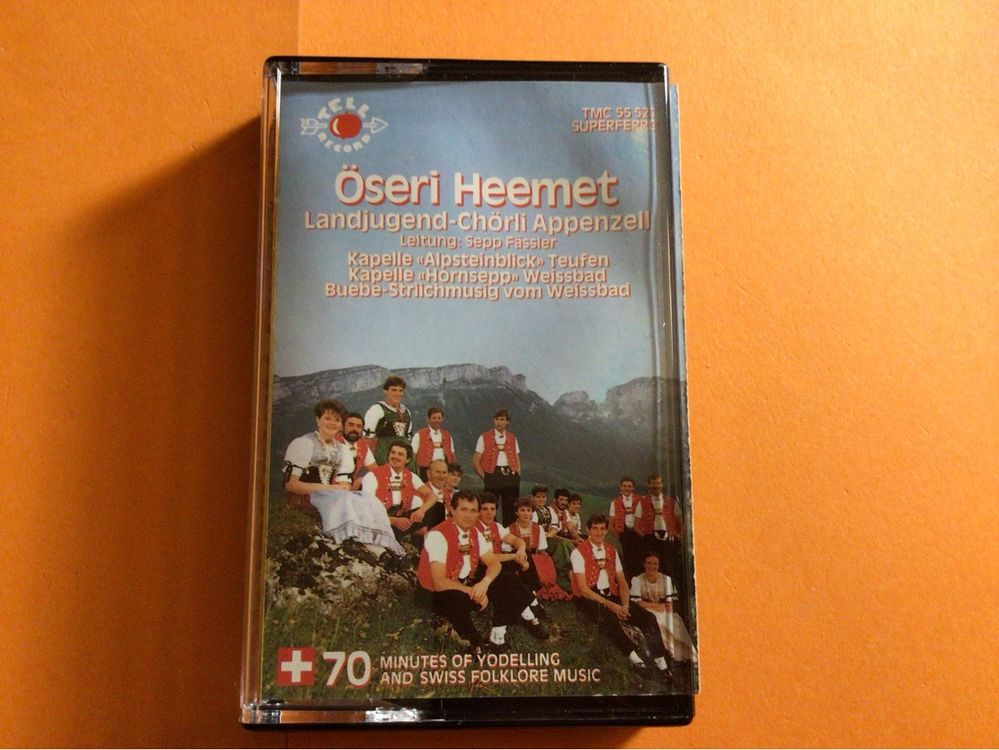 "Öseri Heimet" Kassette Landjugend-Chor Appenzell 1988 (Gebraucht) in ...