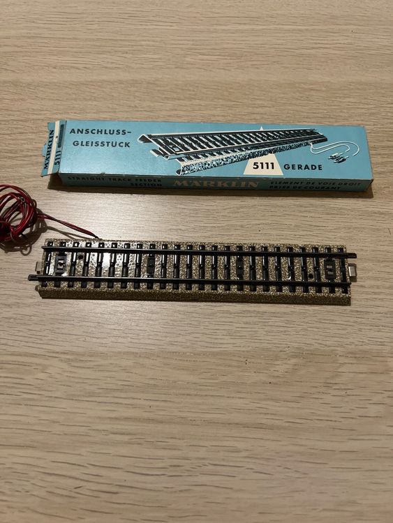 Märklin 5111 Anschlussgleisstück M H0 (Gebraucht) in St-Aubin-Sauges ...