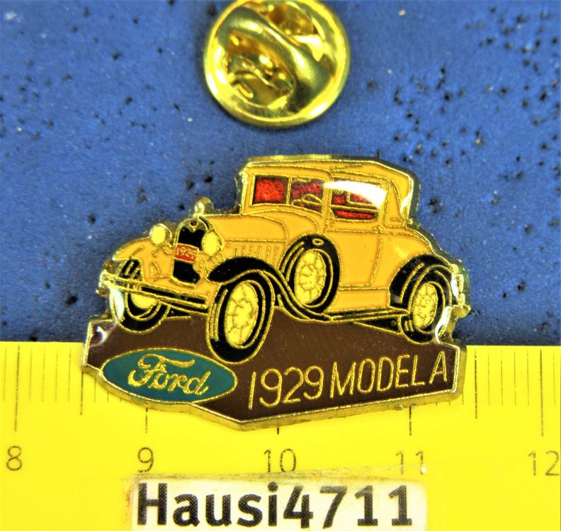 PIN AUTO FORD 1929 MODEL A OLDTIMER (Gebraucht) in Ettingen für CHF 0. ...