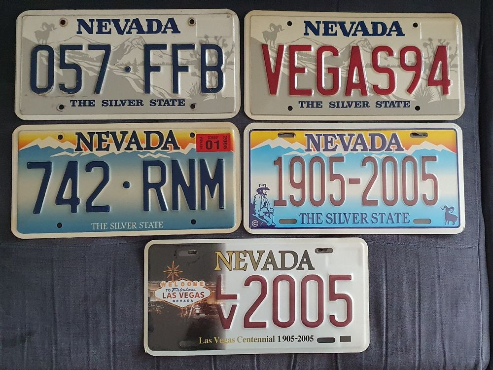 5 Nevada Autonummern | Kaufen auf Ricardo
