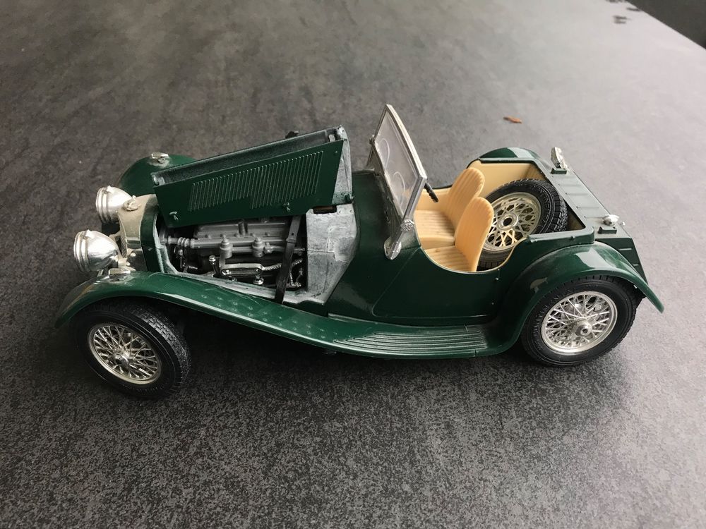 Modellauto Jaguar SS100 1937 BBURAGO Italien Schnäppchen | Kaufen auf ...