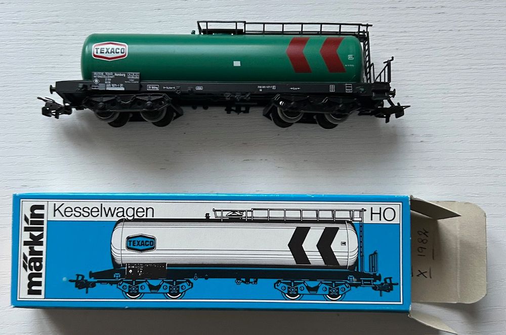 Märklin 4652 - DB-Kesselwagen Texaco | Kaufen auf Ricardo