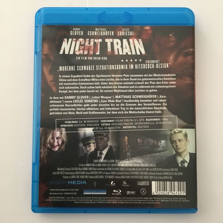 📀 Night Train Blu Ray Selten Rarität📀 (Neu (gemäss Beschreibung)) in Blauen für CHF 12.9 – mit ...