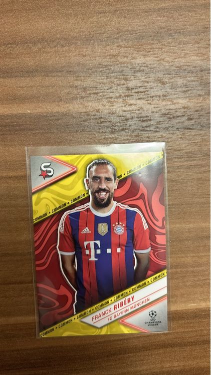 Sammlerkarte Franck Ribéry aus dem Superstars Set (Neu (gemäss ...