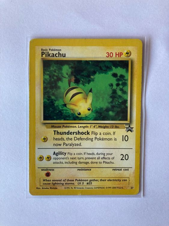 Pokémon Pikachu Promo 27 WOTC (Gebraucht) in Genève für CHF 7 – mit ...