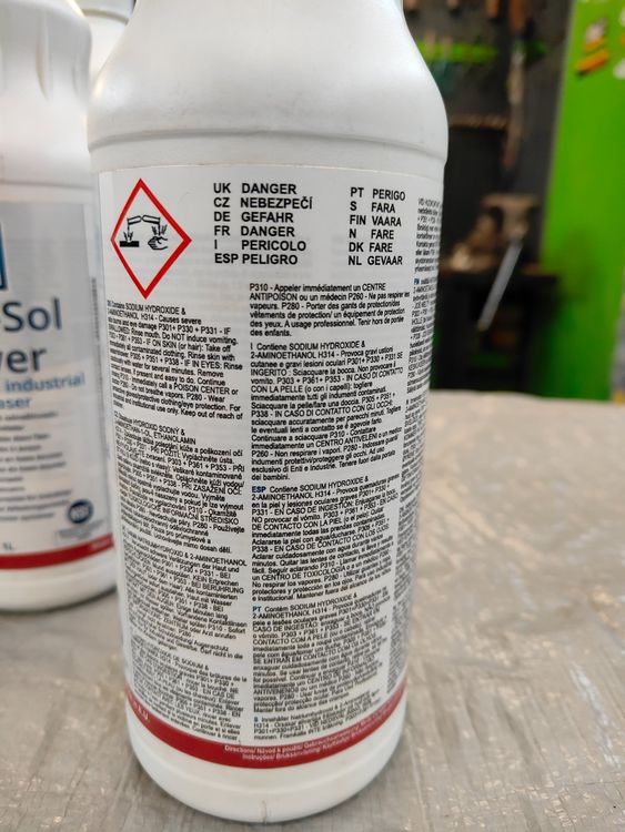 8x 1Liter Aqua-Sol Power Industriereiniger | Kaufen auf Ricardo