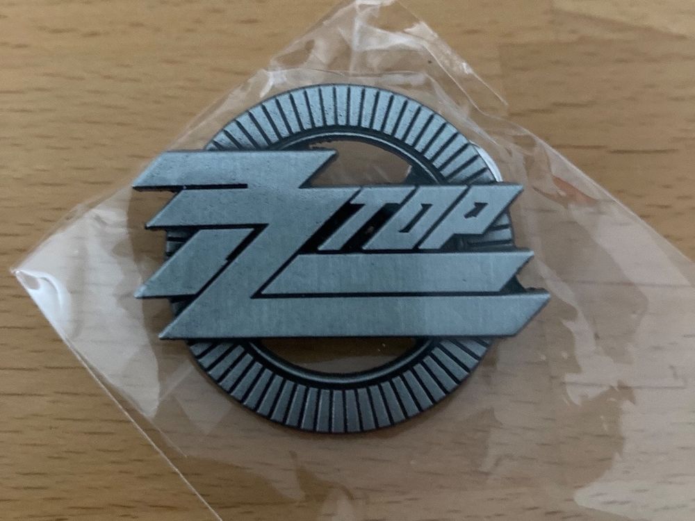 ZZ Top Pin Anstecker Punk Rock Metal Pop (Neu (gemäss Beschreibung)) in ...