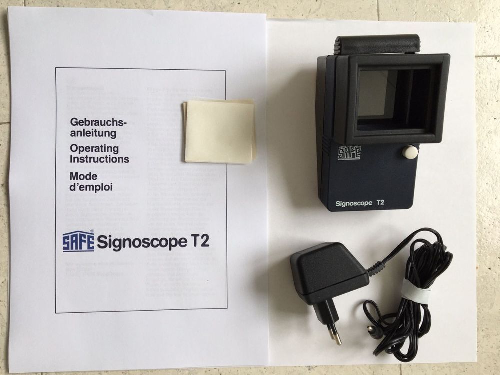 SAFE Signoscope T2 Wasserzeichenprüfer | Kaufen auf Ricardo