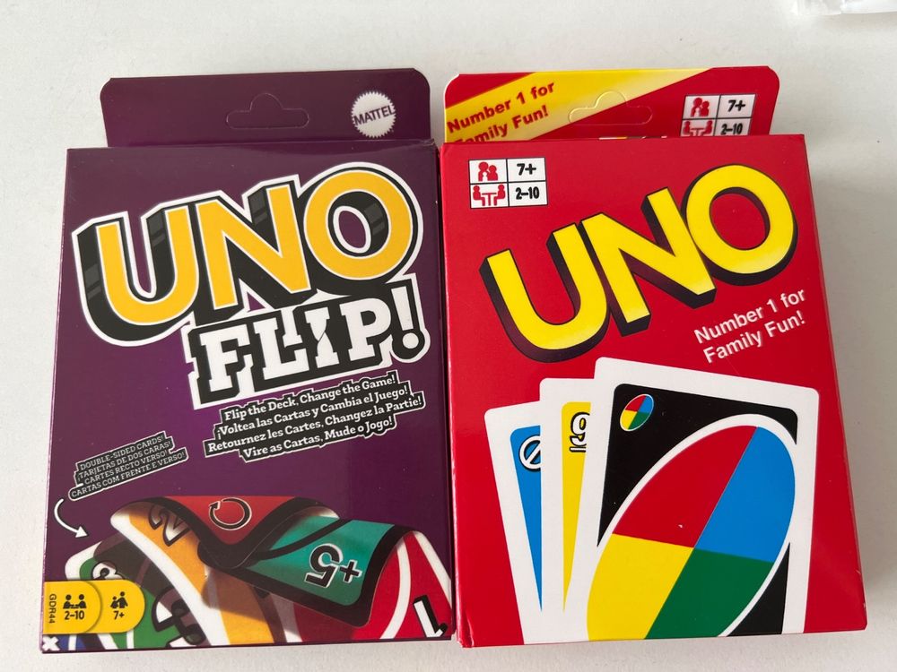 UNO Flip und UNO | Kaufen auf Ricardo