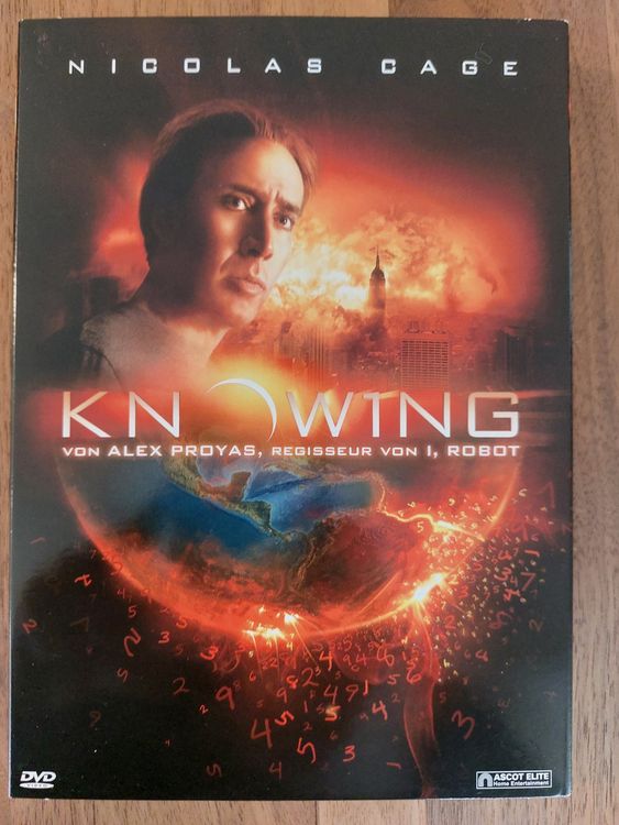 DVD - Knowing mit Nicolas Cage (Gebraucht) in Rheinfelden für CHF 1.5 – mit Lieferung auf ...