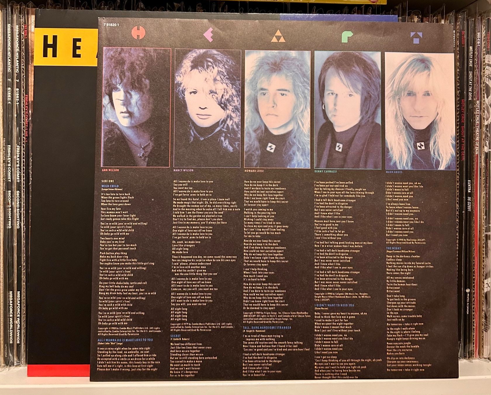 HEART „Brigade“ VINYL LP ANN NANCY WILSON MELODIC ROCK AOR M (Gebraucht ...