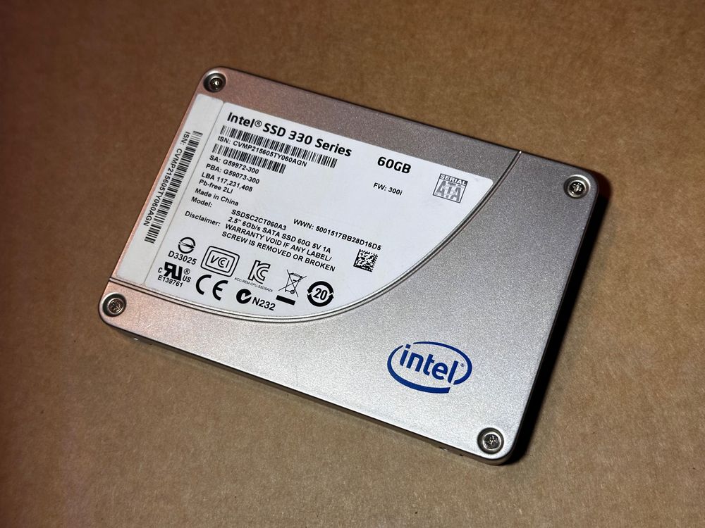 Intel SATA SSD 60GB | Kaufen auf Ricardo