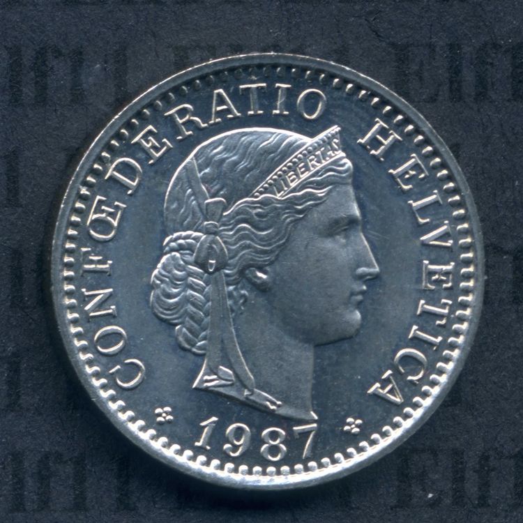 CHF___0.20 1987 stgl * nigelnagelneu! 20 Rappen (Neu (gemäss Beschreibung)) in Widnau für CHF 4 ...