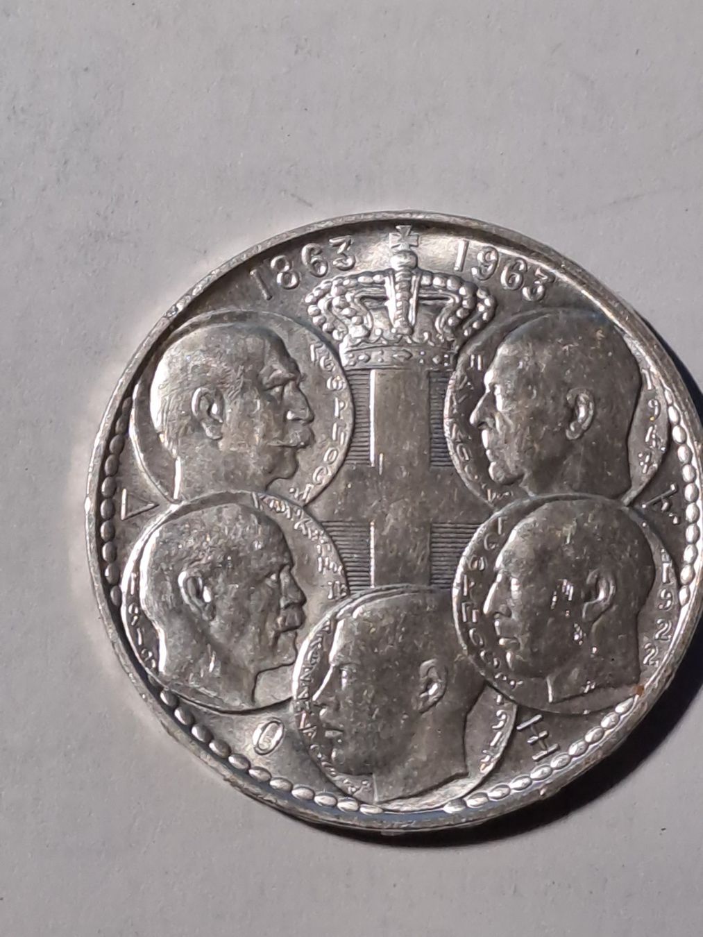 Moneta da 30 dracme greche - I 5 re di Grecia (II) (D'occasion) à ...