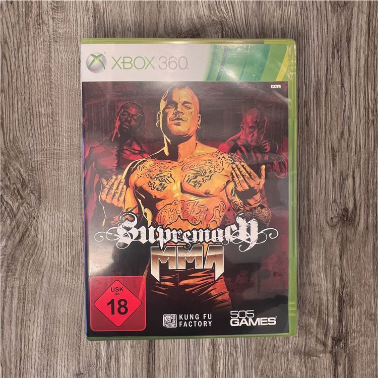 Supremacy MMA Microsoft Xbox 360 DVD-Box deutsch (Gebraucht) in ...