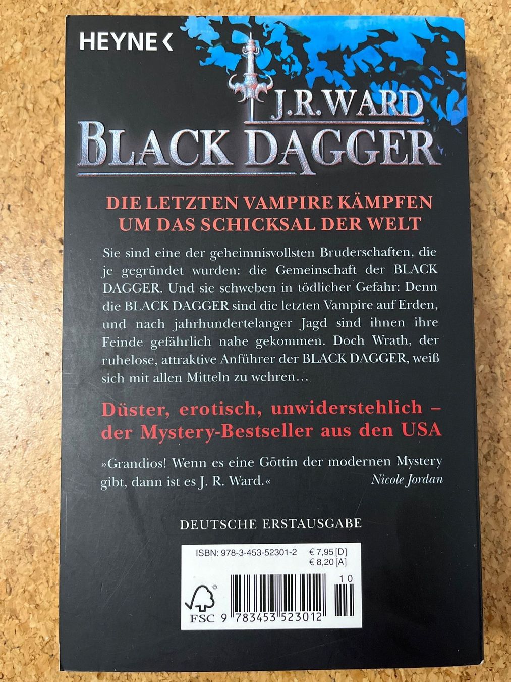 Taschenbuch "Black Dagger - Blutopfer", J.R. Ward (Gebraucht) in ...