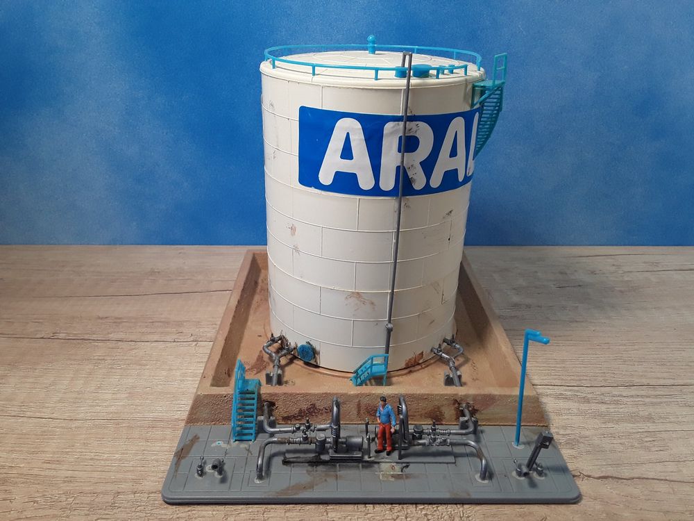 Modelleisenbahn Tanklager ARAL Kibri Spur H0 (Gebraucht) in ...