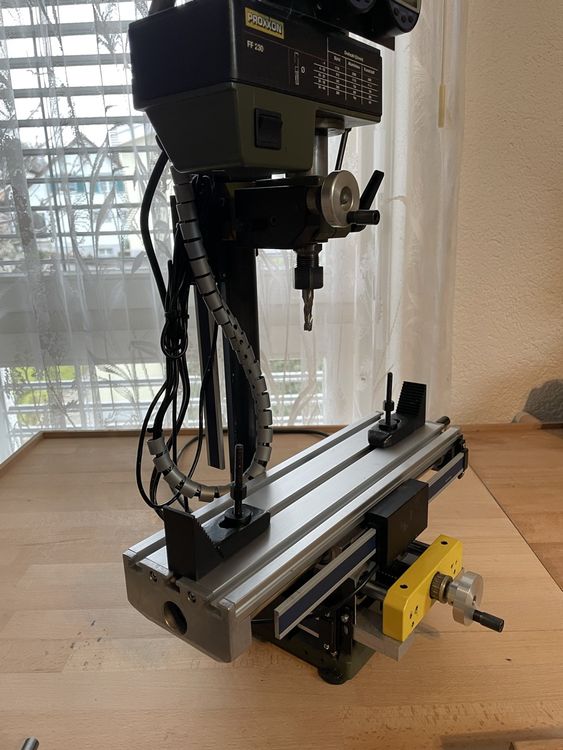 Feinfräsmaschine Proxxon FF230 umgebaut (Defekt) in Menziken für CHF ...