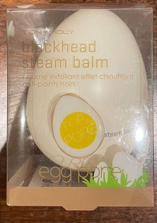 NEW TONYMOLY Egg Pore blackhead steam balm baume exfoliant (Neu und ...