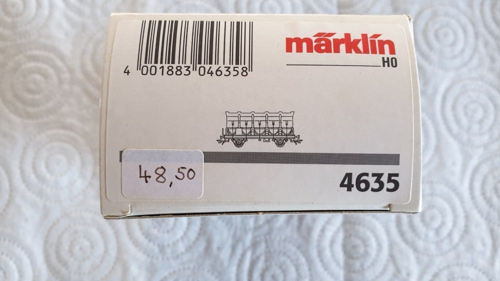 Märklin Güterwagen Art. Nr. 4635 (Neu und originalverpackt) in ...