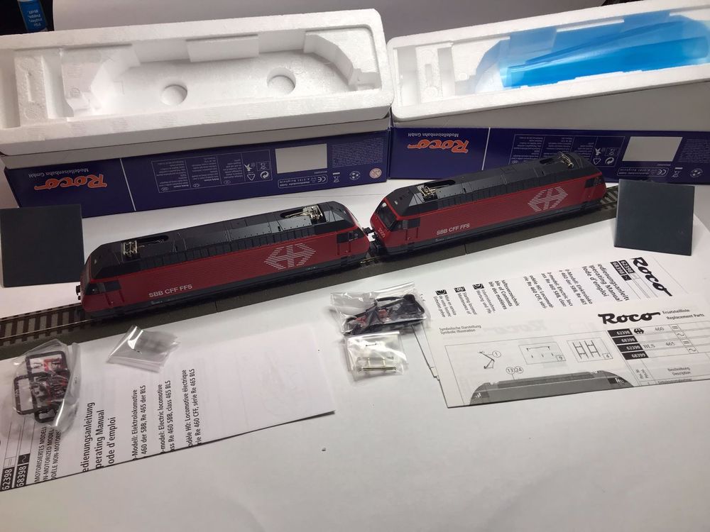 H0 Roco SBB Doppelset Re 460 Art.62398 (Neu und originalverpackt) in Marthalen für CHF 165 – mit ...