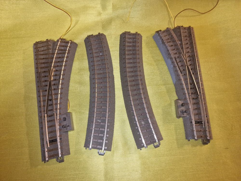 Märklin H0 - Digitales Weichen-Set mit Beleuchtung (Gebraucht) in ...