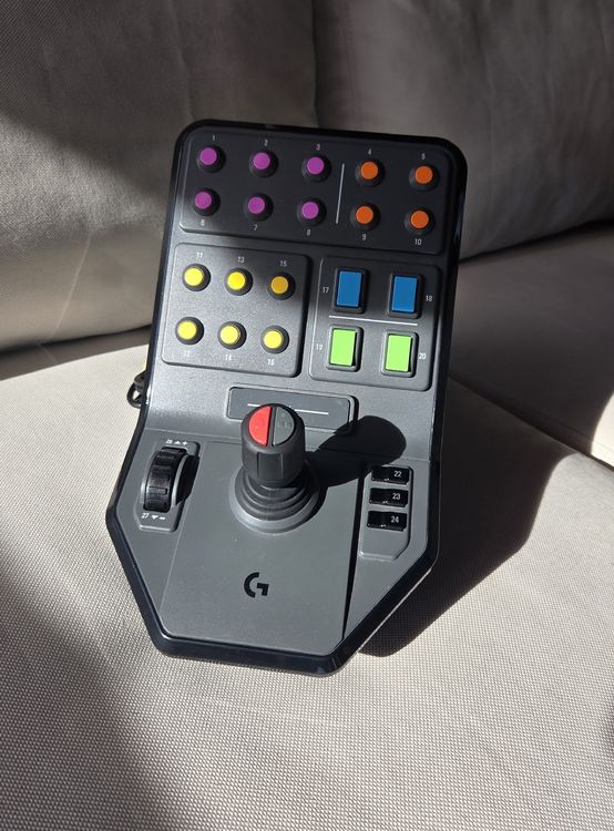 Logitech G Saitek Farm Sim Controller Lenkrad und Pedale (Gebraucht) in ...