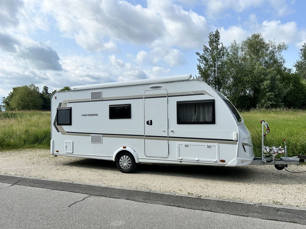 Wohnwagen Weinsberg CaraOne 550 QDK (Gebraucht) in Schenkon für CHF 24900 – nur Abholung auf ...
