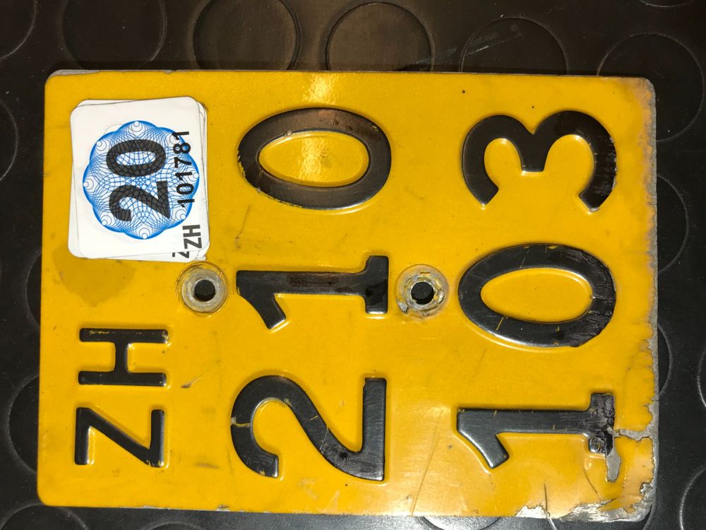 Wie Viel Kostet Ein Nummernschild