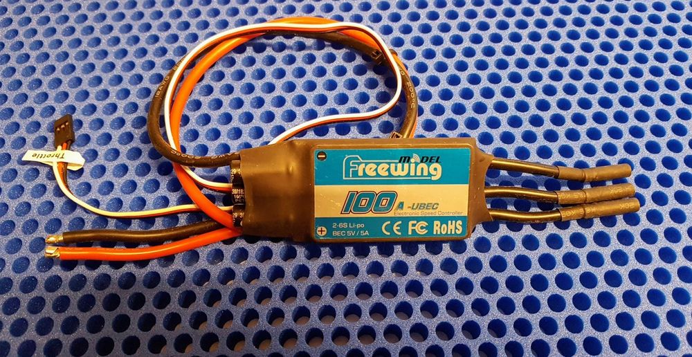 ESC 100A 2-6S LiPo SBEC 5V 5A Freewing (Gebraucht) in Weinfelden für CHF 25 – mit Lieferung auf ...
