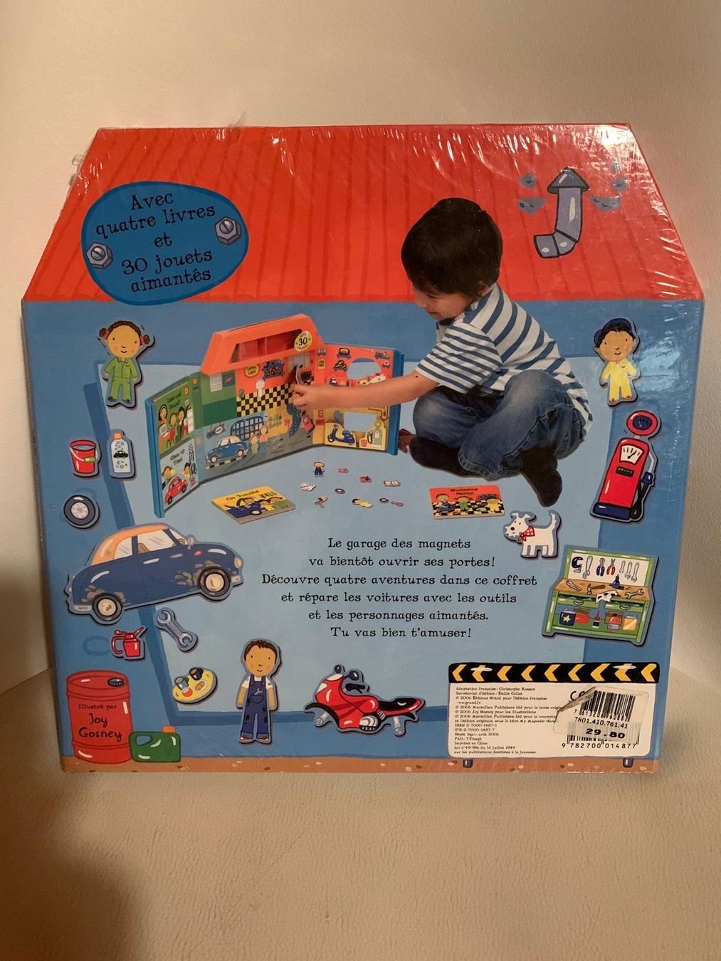 Garage Magnétique Enfant Jouet - 30 Aimants et Livres neuf (Neuf avec ...