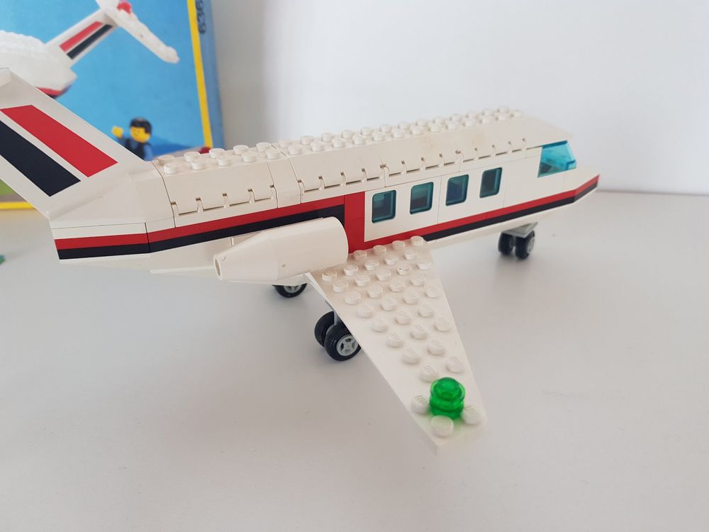 Lego 6368 Jet Airliner Flugzeug mit Original Verpackung 1985 (Gebraucht ...