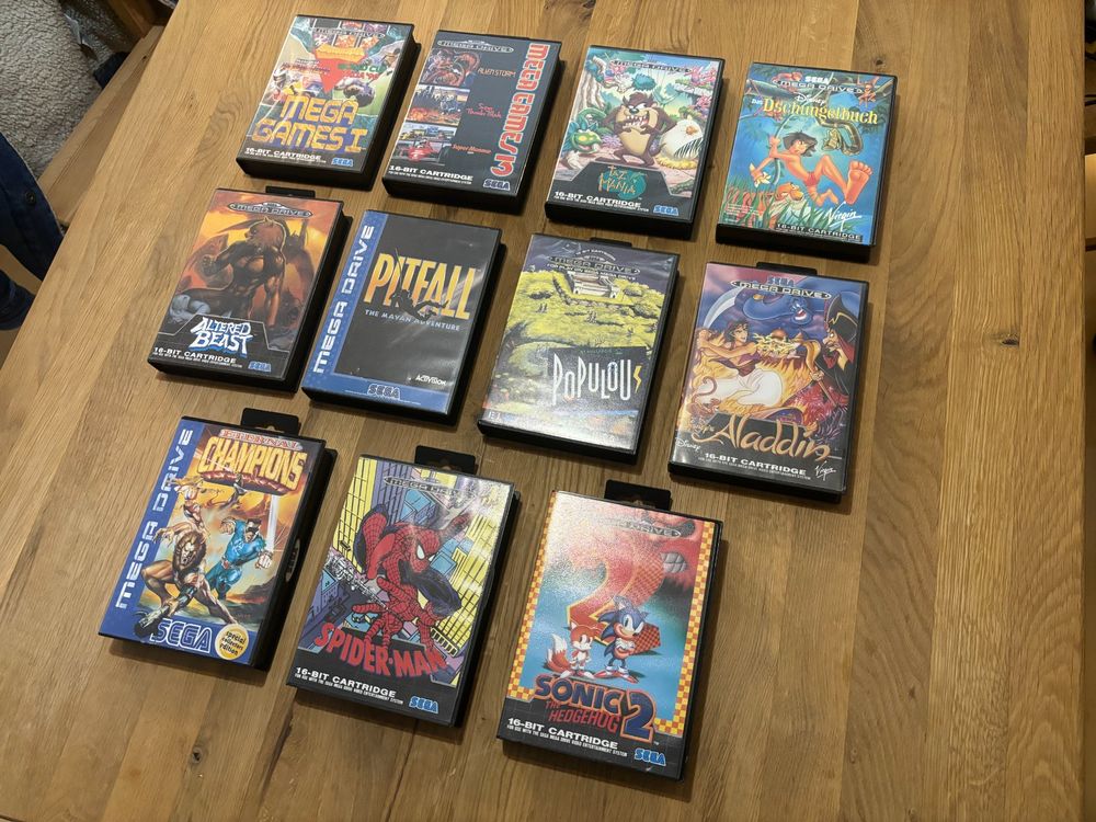 11 Sega Mega Drive Games (Gebraucht) in Spiez für CHF 102 – mit ...