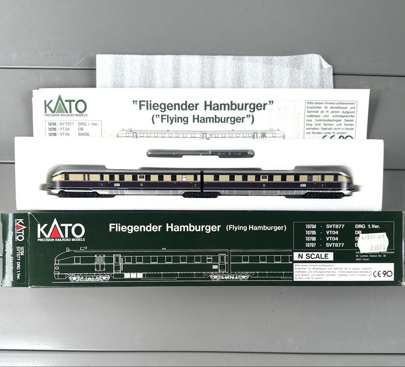 KATO N Spur "Fliegender Hamburger" - Rarität! (Gebraucht) in Therwil ...