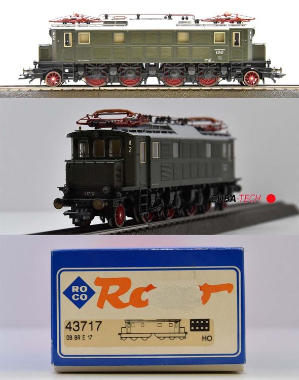 Roco E-Lok E17 DB H0 GS Analog mit OVP | Kaufen auf Ricardo