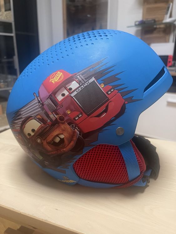 Alpina Disney Cars Skihelm, Grösse 51-55, Top Zustand! (Gebraucht) in ...