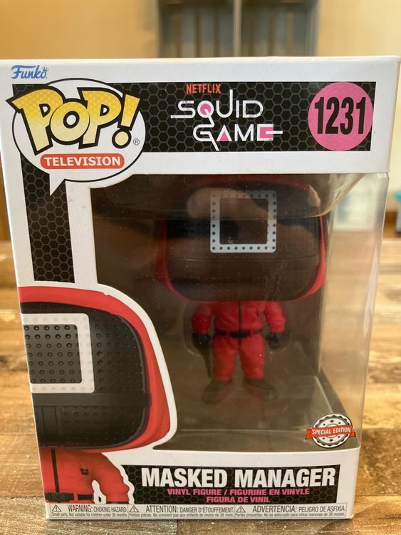 Funko pop. Squid Game 1231 (Masked Manager) | Kaufen auf Ricardo